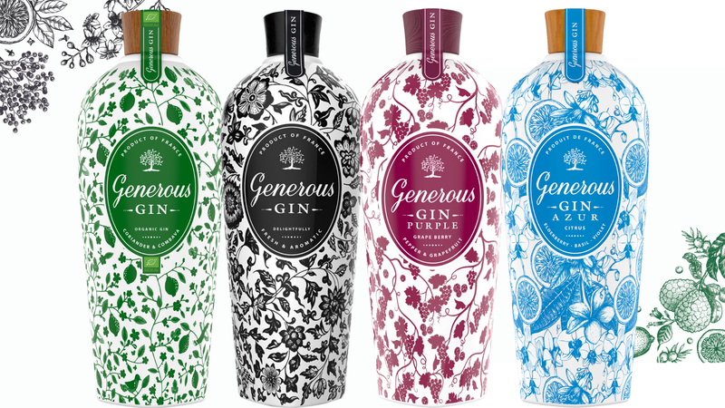 GENEROUS, LE GIN HAUTE COUTURE MADE IN FRANCE!!!