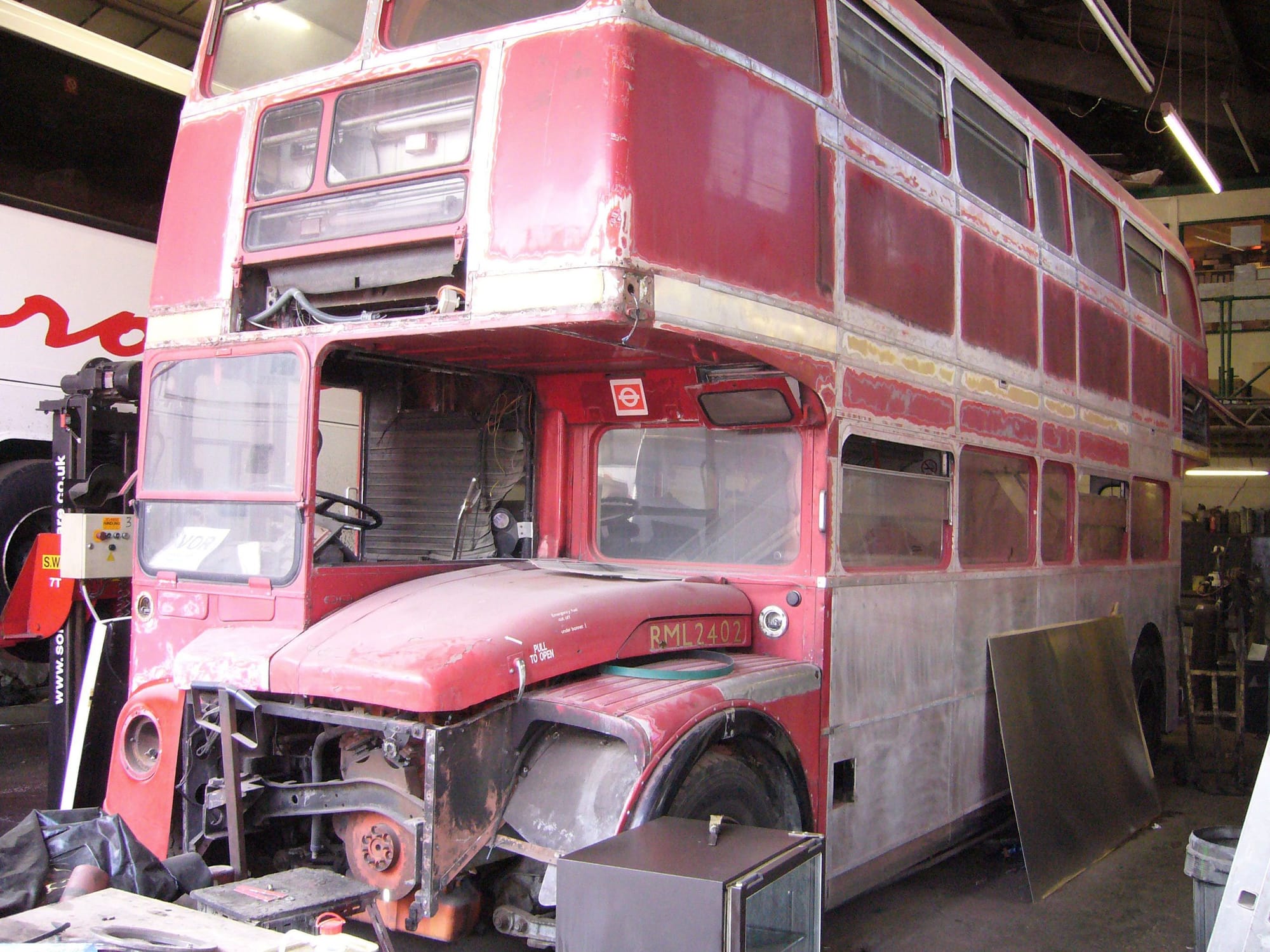 Routemaster Being Fully Restored - London Classic Bus Hire Ltd
