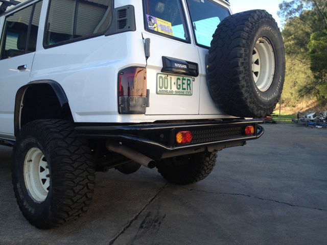 GQ Rear Bar suit quarter chop - www.bolsys.com.au