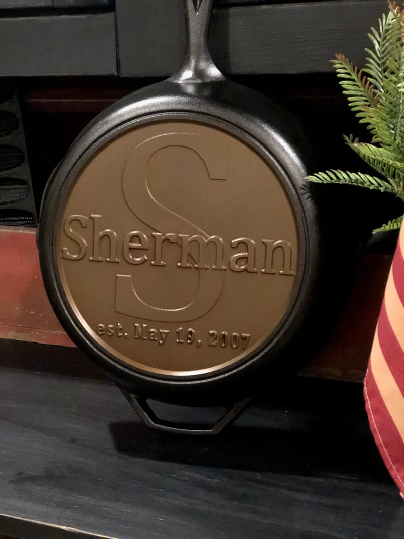 Custom cast iron skillets and CNC machined products