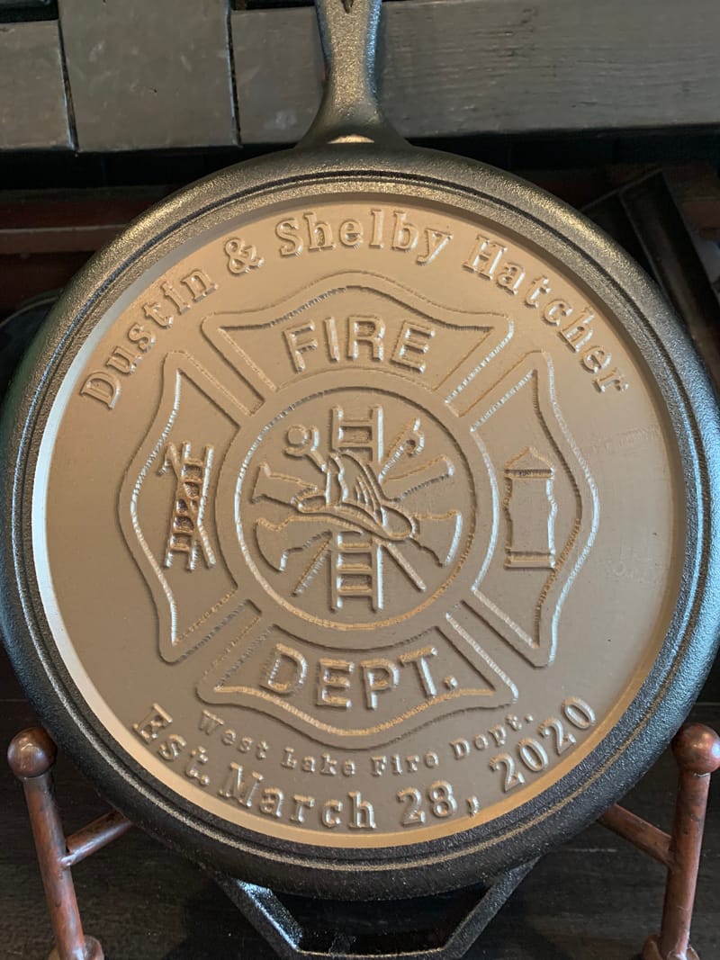 Custom cast iron skillets and CNC machined products