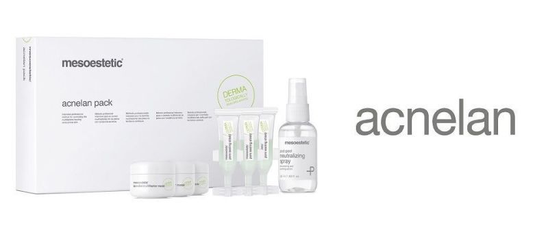 Mesoestetic Acnelan Pack Acne Prone Treatment - esteticosmetics