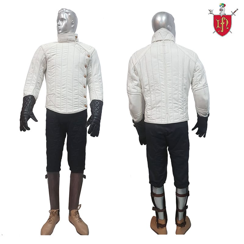 Ropaje de esgrima histórica - Nico Fuduli - Espadas y Artesanía