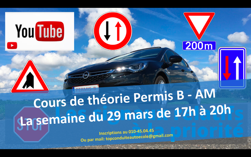Permis en ligne - code de la route permis B.