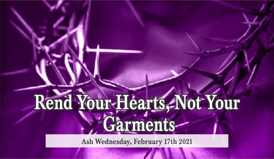 Rend Your Hearts, Not Your Garments - Be Happy Live Positive