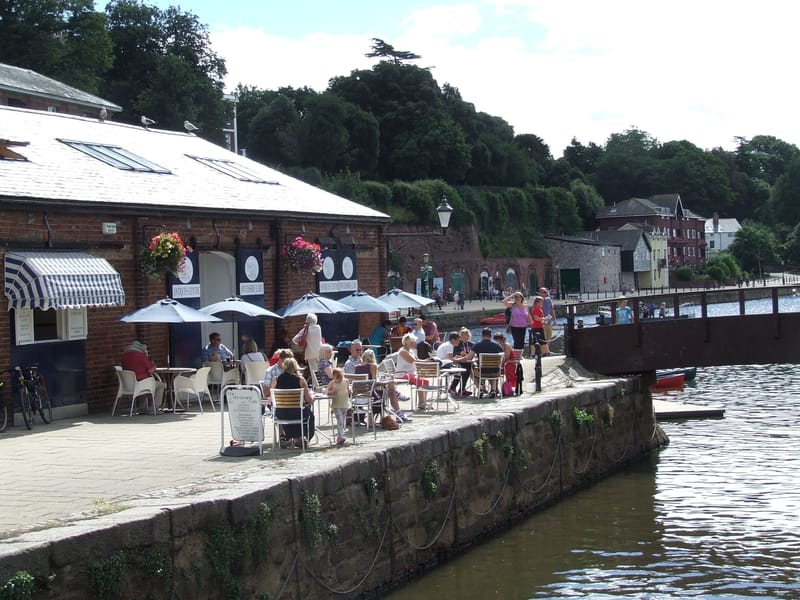 ANTIQUES CENTRE & RIVERSIDE CAFE - Exeter Quay Antiques